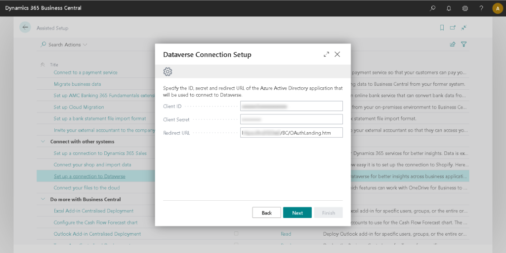 Connect Microsoft Power Platform with Business Central